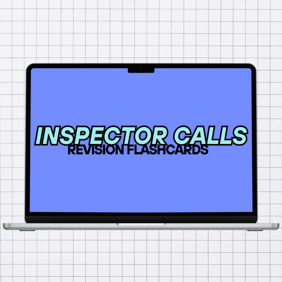 An Inspector Calls Revision Flashcards – The Tutor Who Gets It